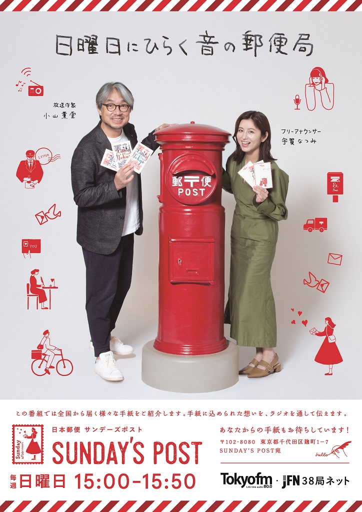 日本郵便 SUNDAY'S POSTで当プロジェクトの取り組みが紹介されました。